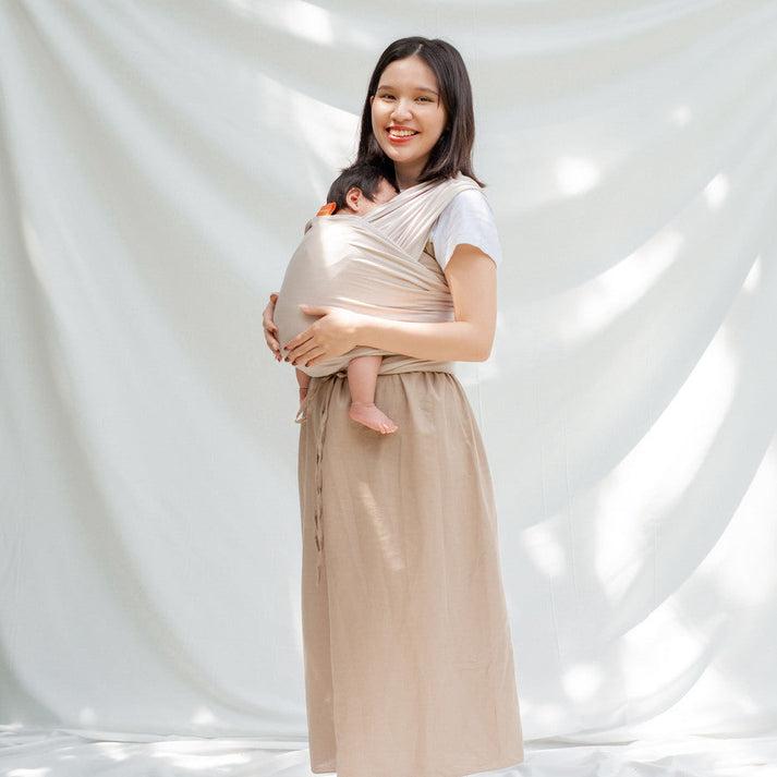 Stretchy Wrap - Cloud | Gendongan Bayi – Mikhadou